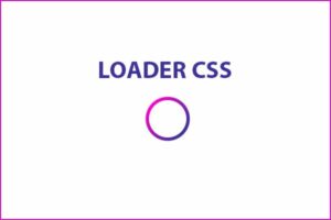 Простой и стильный лоадер спиннер на чистом CSS - Zalki-Lab